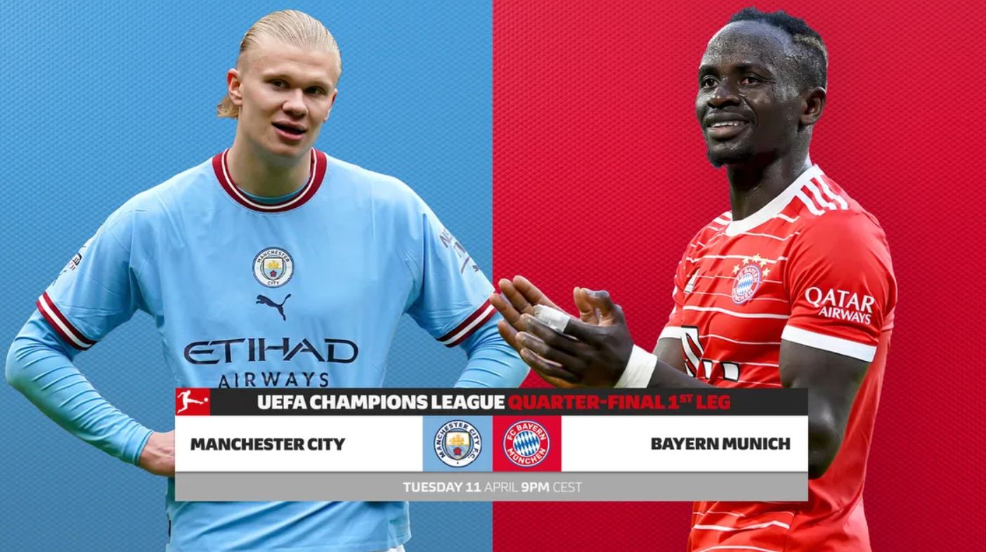 ဒီည မန်စီးတီး Vs ဘိုင်ယန်မြူးနစ် တို့ ချန်ပီယံလိဂ် ကွာတားပွဲစဉ် အတွက် ခရစ်ဆက်တန်ရဲ့ သုံးသပ်ချက